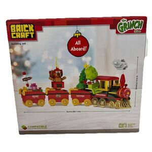 Brick | Toys | Grinchmas Eve Brick Craft All Aboard The Grinch Express ...